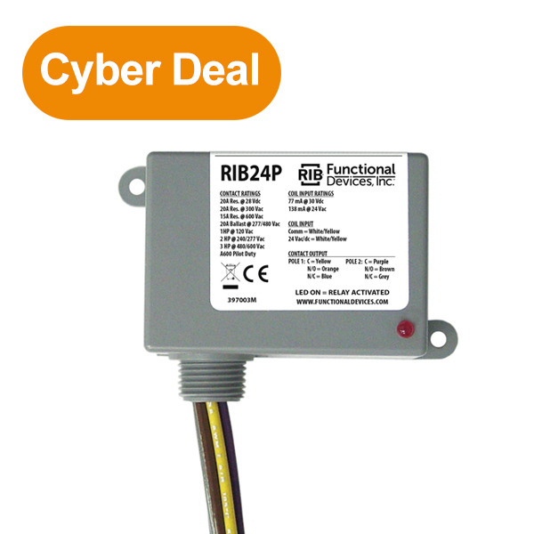 kele.com | Functional Devices RIB24P | Relays & Contactors | Power Relays