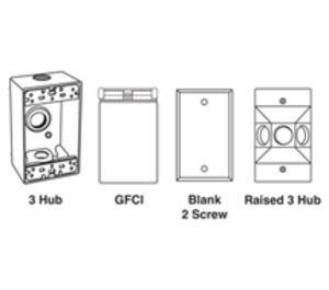 kele.com | Kele WBXCV312HUB | Electrical Wiring Materials | Boxes
