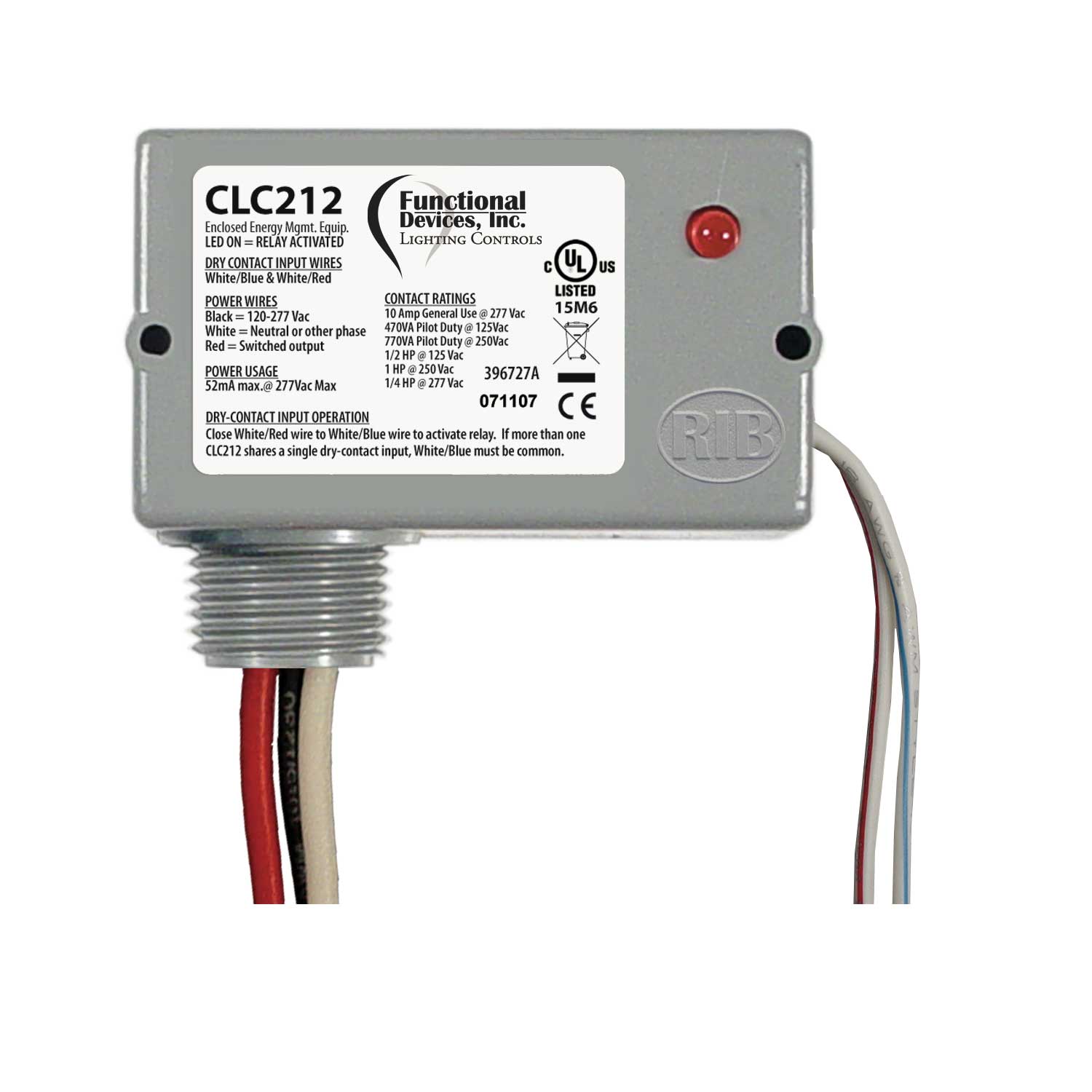 kele.com | Functional Devices RIB2421B | Relays & Contactors | Enclosed ...