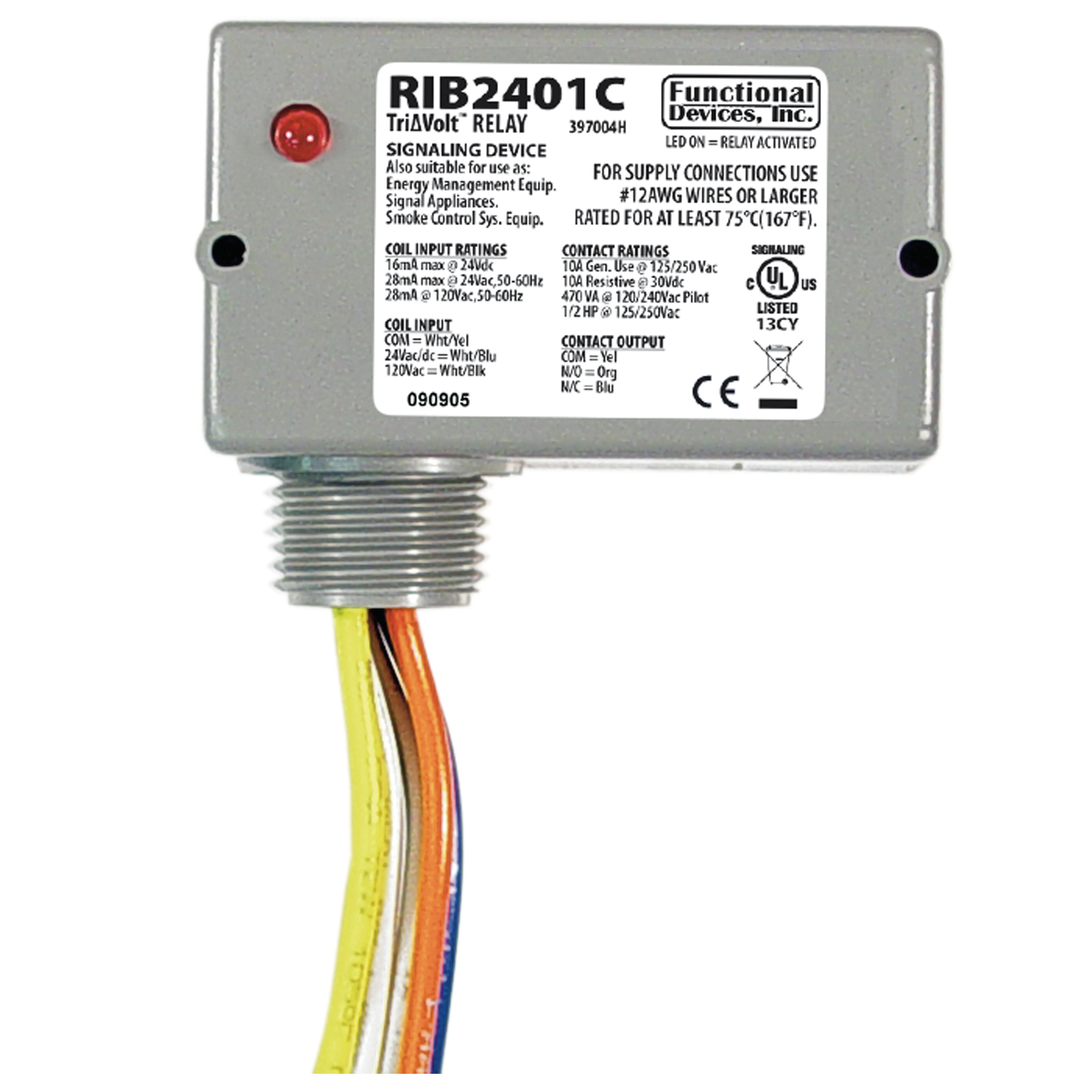 kele.com | Functional Devices RIBU1S | Relays & Contactors | Enclosed ...