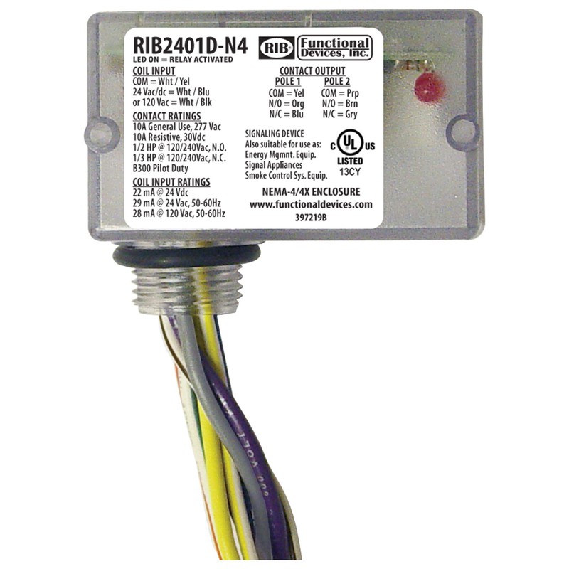 kele.com | Functional Devices RIBU1C-N4 | Relays & Contactors ...